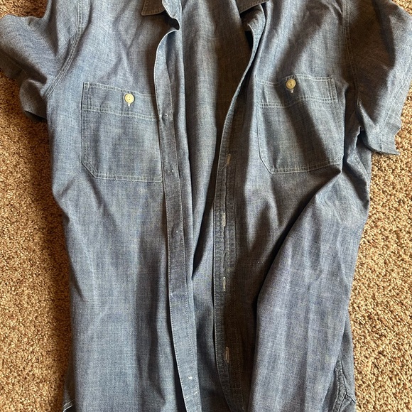 J. Crew | Shirts | J Crew Chambray Casual Button Down Shirt | Poshmark